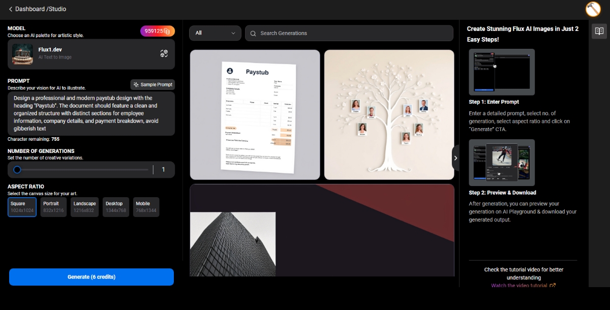 AI Paystub Maker : Create Free Paystubs in Minutes