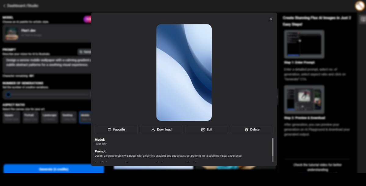 AI Mobile Wallpaper Maker : Create Free Mobile Wallpapers in Minutes