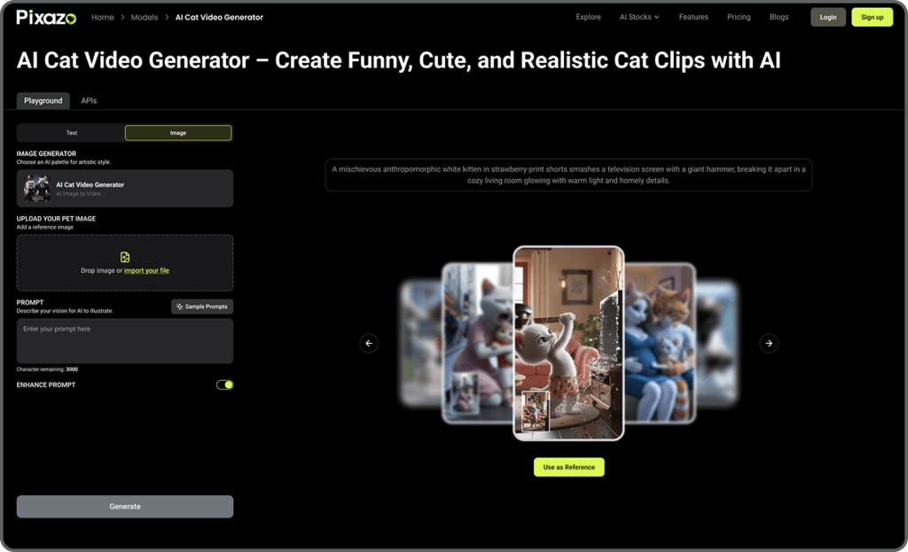 AI Cat Video Generator | Create Funny & Viral Cat Videos with AI