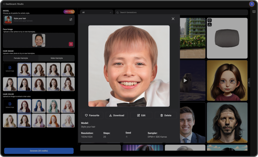 AI Hairstyle Changer | Try Virtual Hairstyles Online for Free