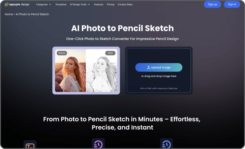 Photo to Sketch AI | Convert Image to Pencil Sketch Free